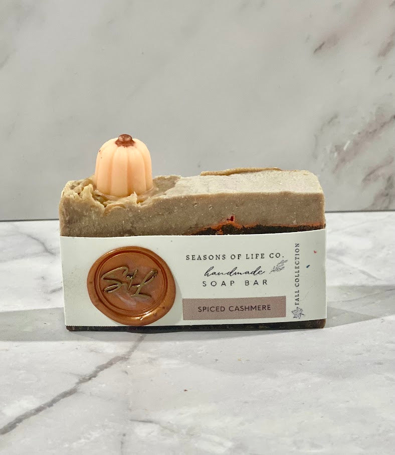 Spiced Cashmere Limited Edition Fall Soap Bar – Seasons of Life Candle Co.